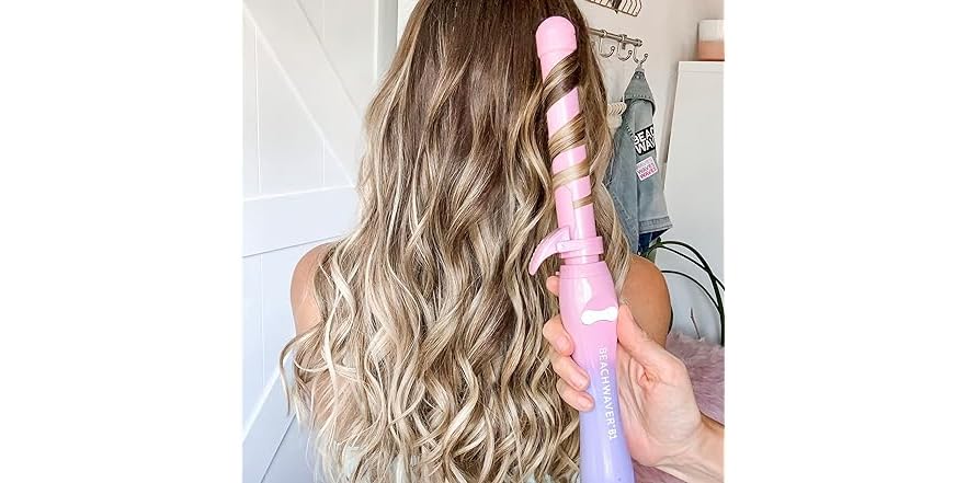 Beachwaver BEACHWAVER B1 PINK Beachwaver B1 Rotating