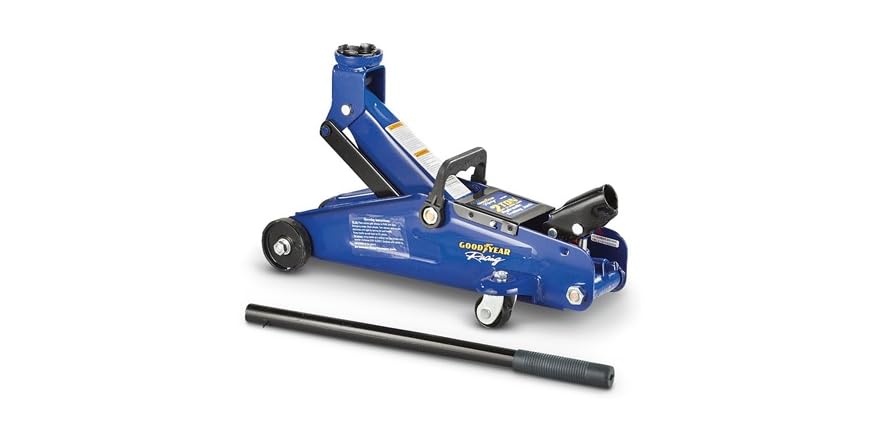 Goodyear Racing Hydraulic Trolley Jack- 2-Ton Capacity