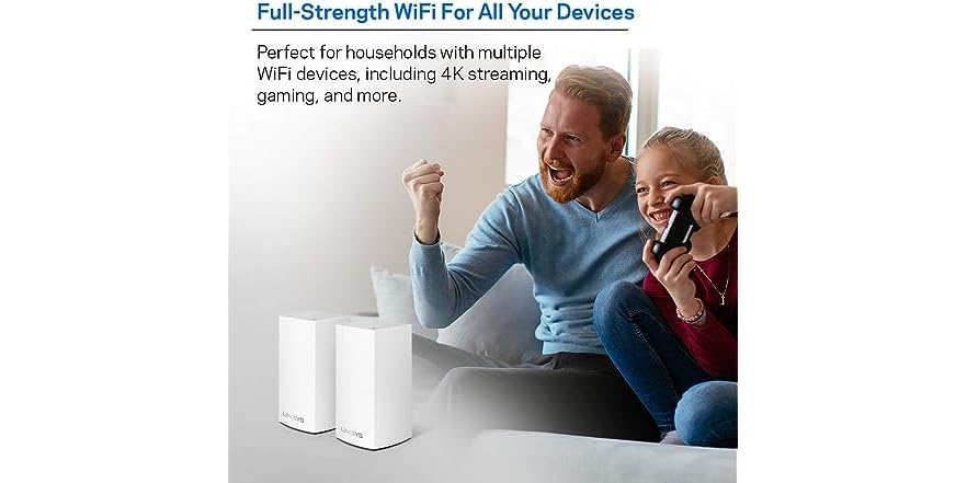 Linksys Velop Mesh Home WiFi System (Open Box)