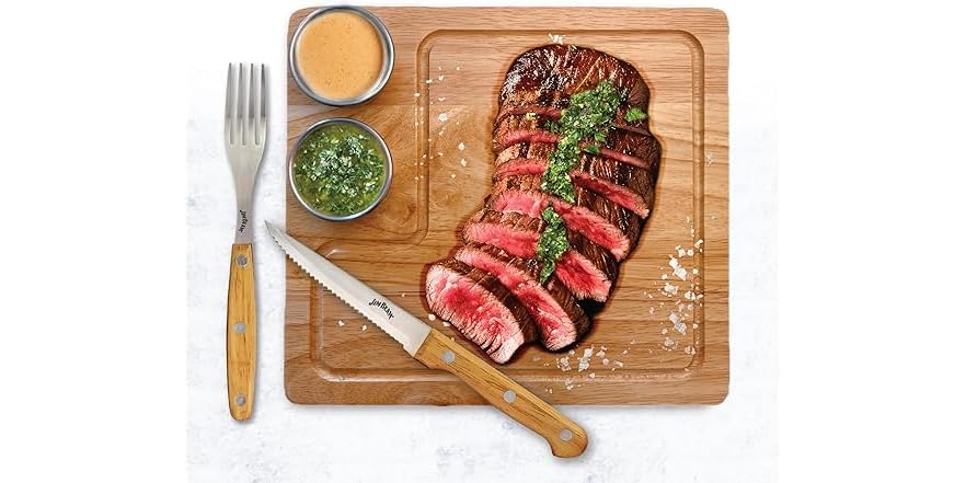 Jim Beam 2 Pack Steak Serving Set