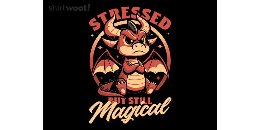 Stressed Cute Dragon