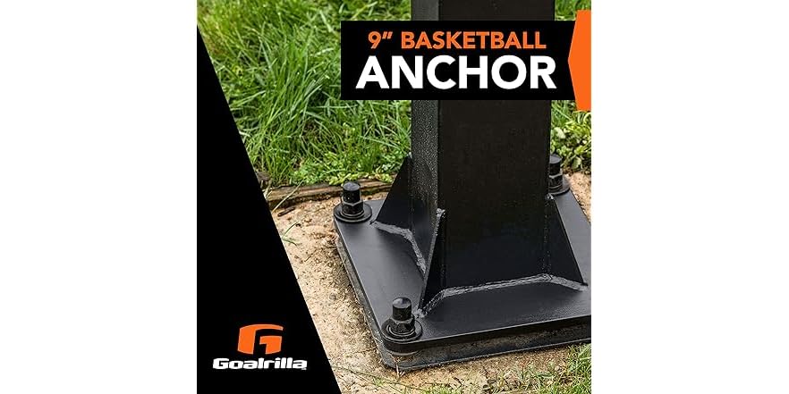 Goalrilla 9" Basketball Anchor System