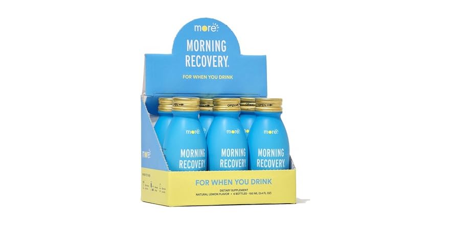 Morning Recovery Hydration Shot 6pk