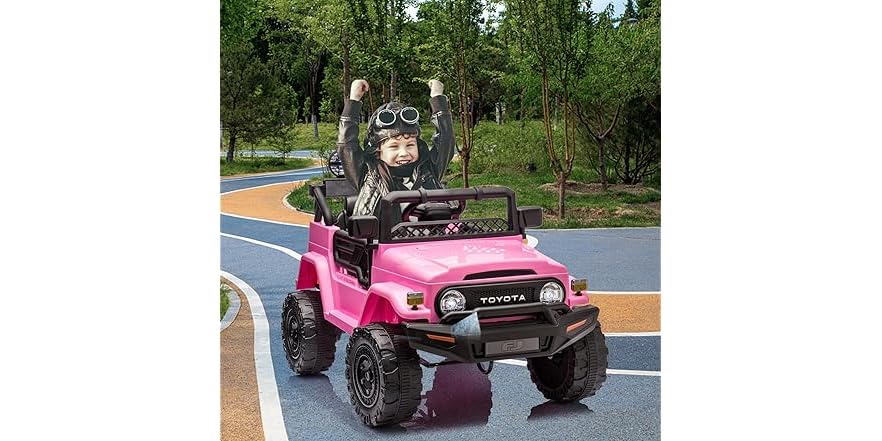 Licensed Toyota 12V 7AH Ride on Truck