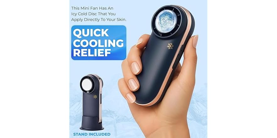 BREEZE ME Instant Cold + Mini Fan
