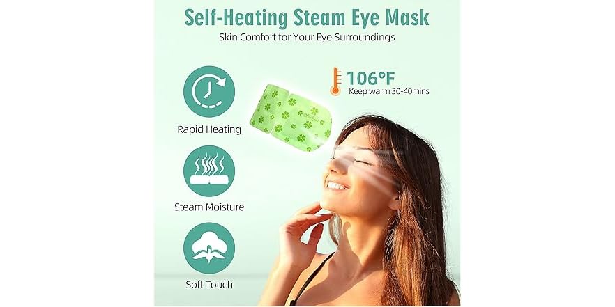 44 Steam Eye Masks
