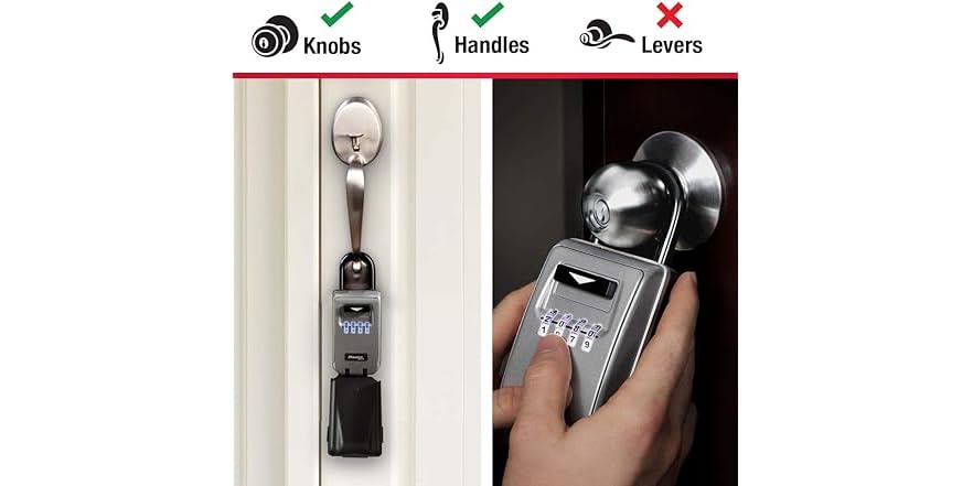 Master Lock Master Lock Black Portable Key Lock Box