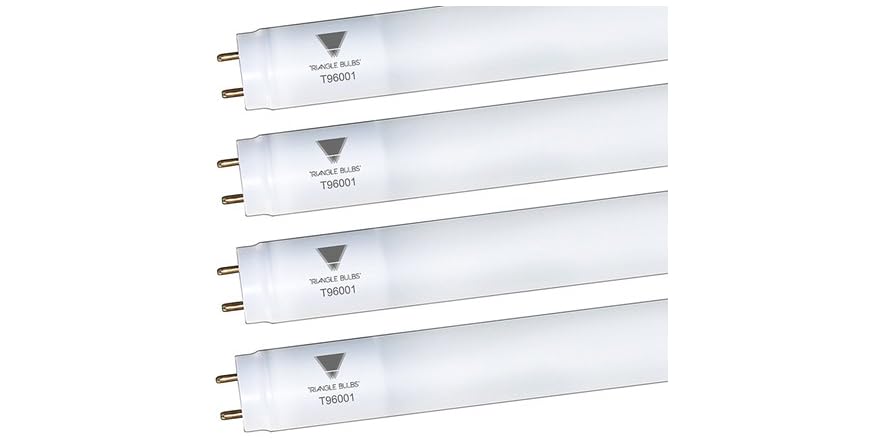 4-Pack T8 LED 18 Watt Bulbs