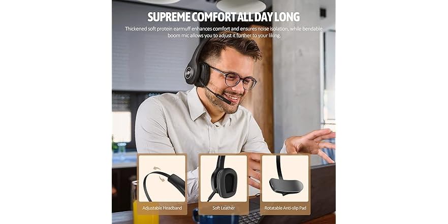 PrancyBt Trucker Bluetooth Headset