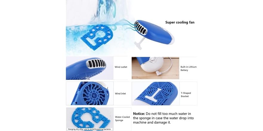 Mini Handheld Portable USB Fan Dryer