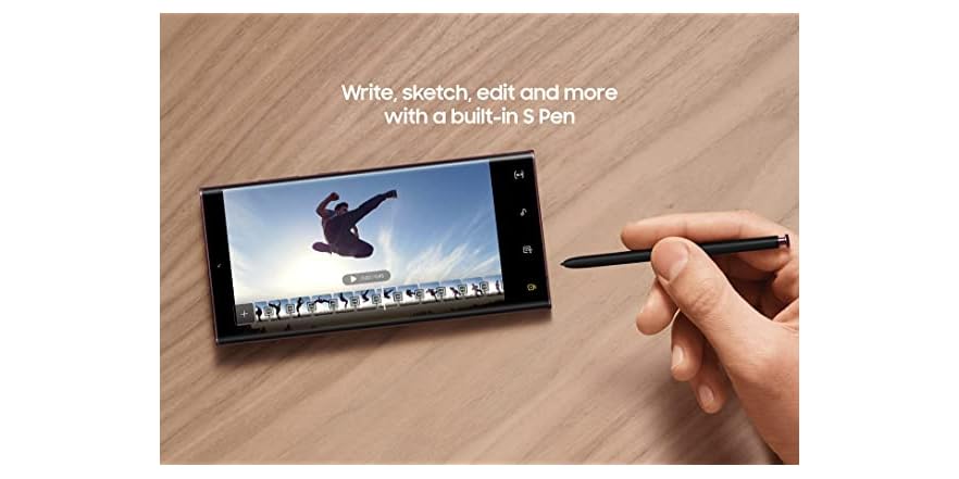 (NEW) Samsung Galaxy S22 ULTRA Smartphone (Factory Unlocked) (Open Box)