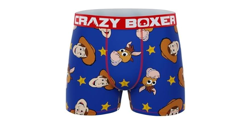 CRAZYBOXER Men's Toy Story Boxer Briefs