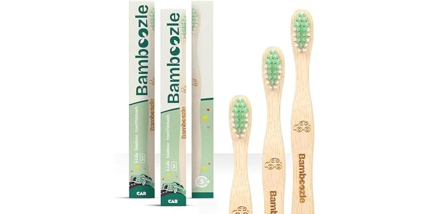 Bamboozle Kids Eco-Friendly Toothbrush