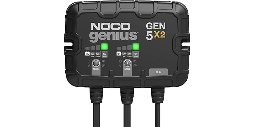 NOCO Genius GEN5X2 Smart Marine Battery Charger
