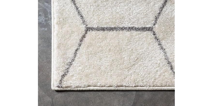 Unique Loom Trellis Frieze Area Rug