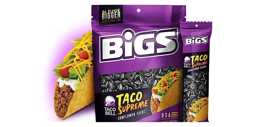 (4PK) Taco Bell Taco Supreme Sunflower Seeds