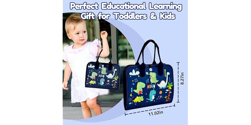 Qizfun Busy Board Book