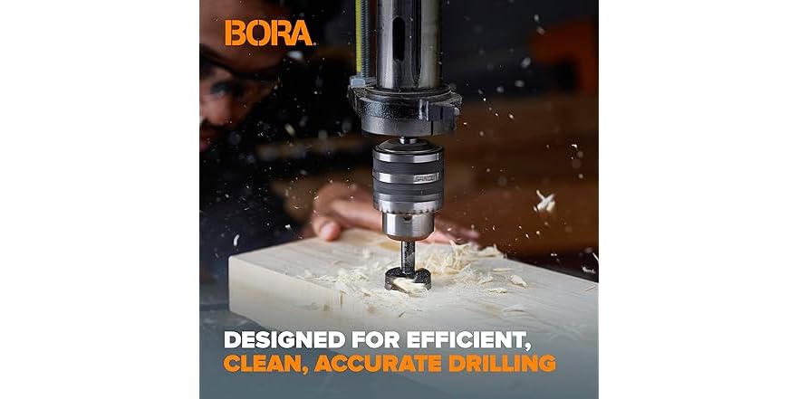 BORA BFB-009966 Tempest Forstner Bit : 4 Pc Set