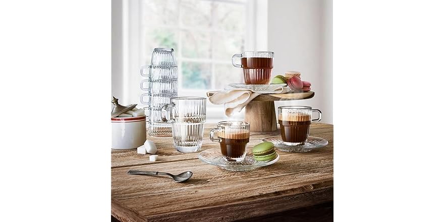 Bormioli Rocco Barshine 8.5 oz. Tea or Coffee Cups