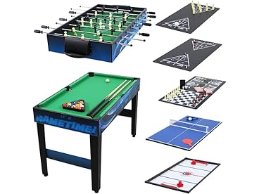 Sunnydaze Multi Game 10-in-1 Game Table