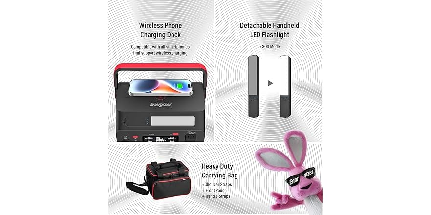Energizer 293W Portable Power Station