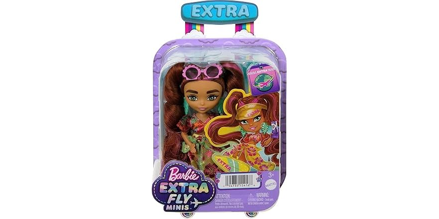 Barbie Extra Fly Minis Travel Doll