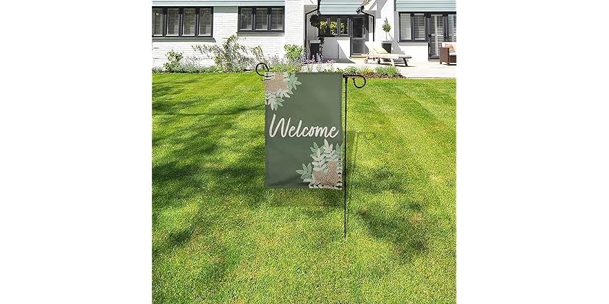 Lighted Banner w/ Stand- Welcome