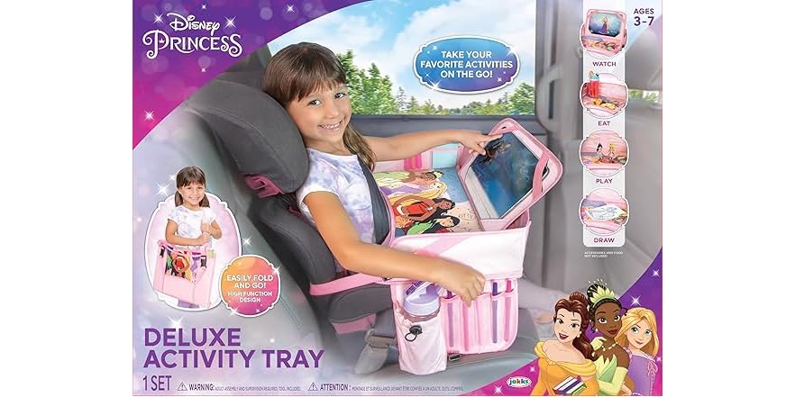 Disney Princess Kids Travel Tray