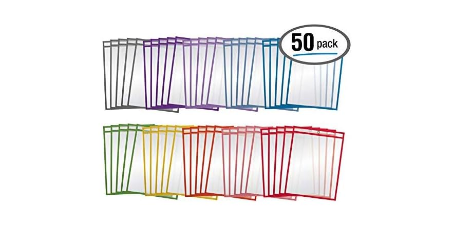 Dry Erase Pocket Sleeves