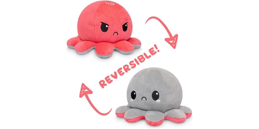 TeeTurtle The Original Reversible Octopus Plushie