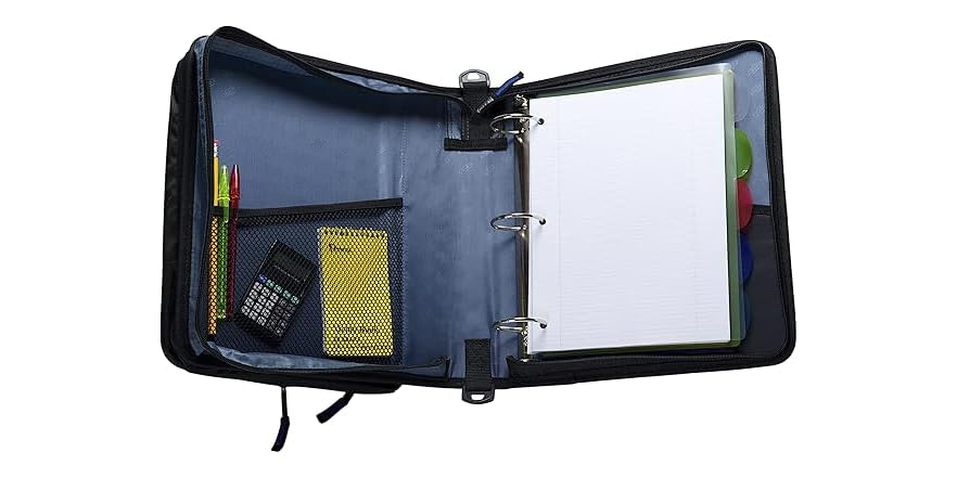 Case-it Universal Laptop Zipper Binder,