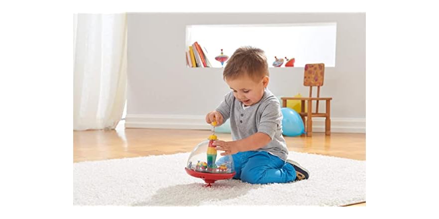 Bolz KSM Toys Spinning Train Top