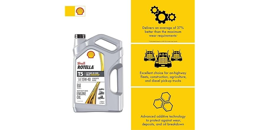 Shell Synthetic Blend Diesel Motor Oil