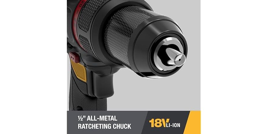 CAT DX13 18V Brushless 1/2in Hammer Drill Kit
