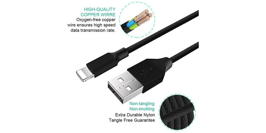 Rogue Wireless 10ft Lightning Cable