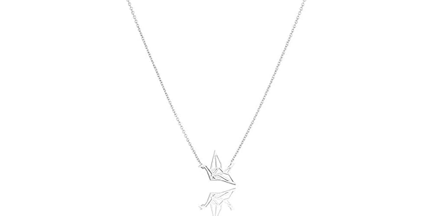 Hundred papercrane Friendship Necklace 4 Set