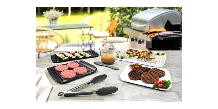 Prep & Serve BBQ Trays Set of Two Medium