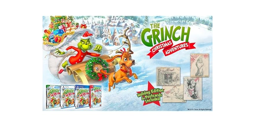 The Grinch Christmas Adventure (Re-Release With Gwp/Post Cards Included