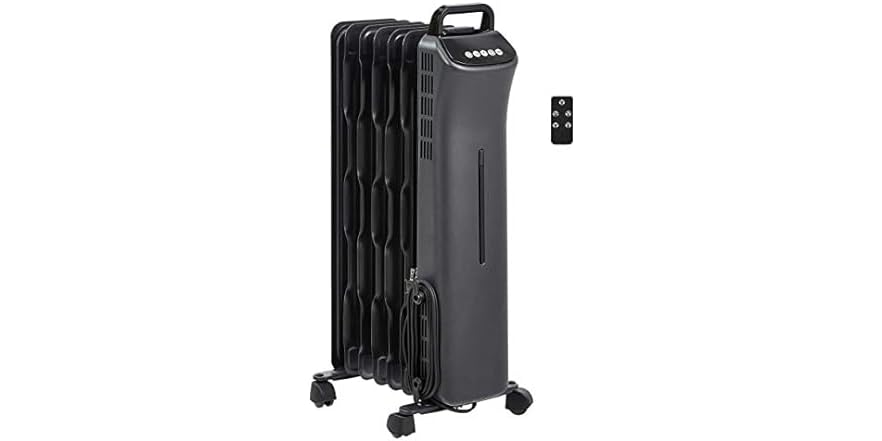 Amazon Basics Portable Digital Radiator