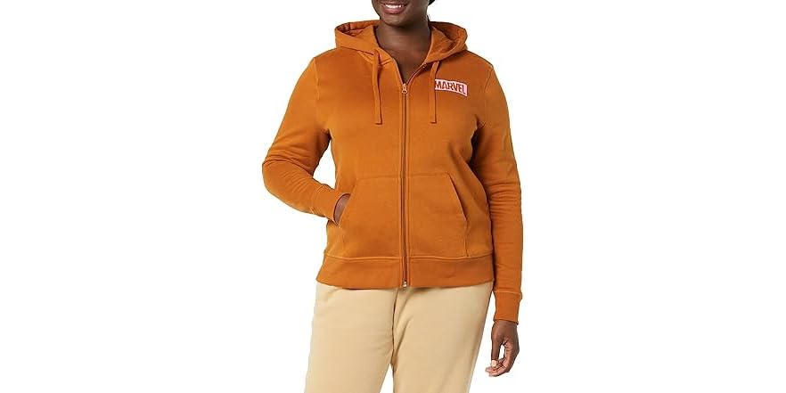 Amazon Women's Disney Logo Zip Hoodie