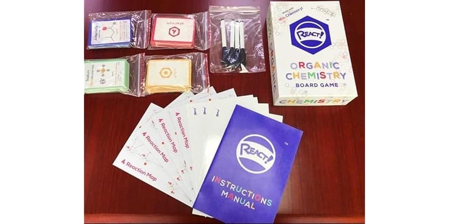 Generic React! The Organic Chemistry Game