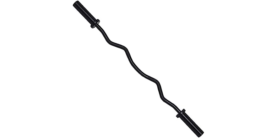 BalanceFrom Standard Olympic Curl Bar