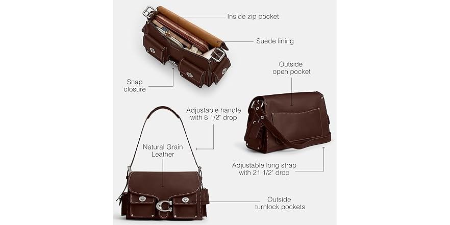 Coach Cargo Tabby Maple