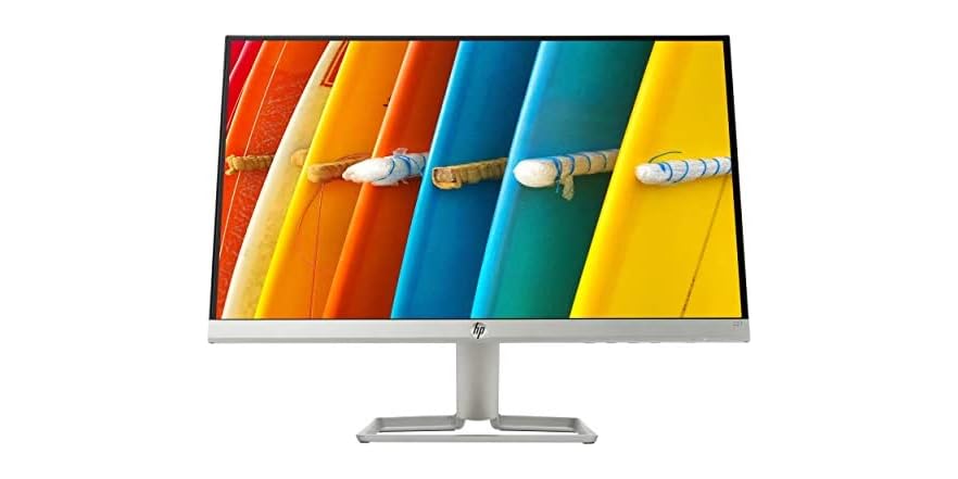 HP HP M22F HP 22f FHD Monitor - 21.5-inch Full HD Silver (Open Box)