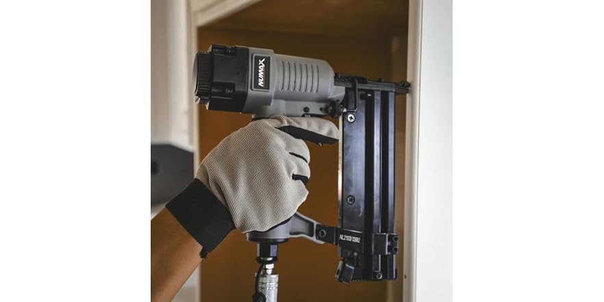 NuMax Pneumatic 2-in-1 2" Brad Nailer