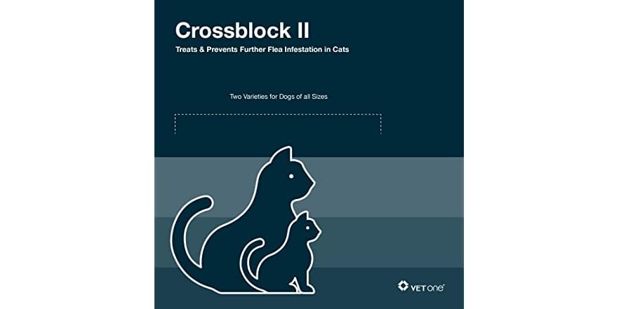 CrossBlock II Flea Preventative for Cats