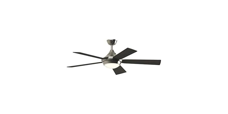 Fanimation 52" Brushed Nickel LED Ceiling Fan