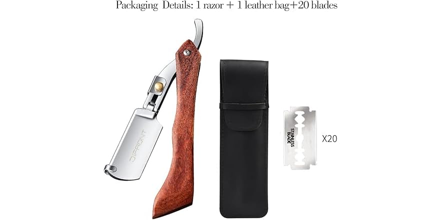 manual razors redwood handle shaver