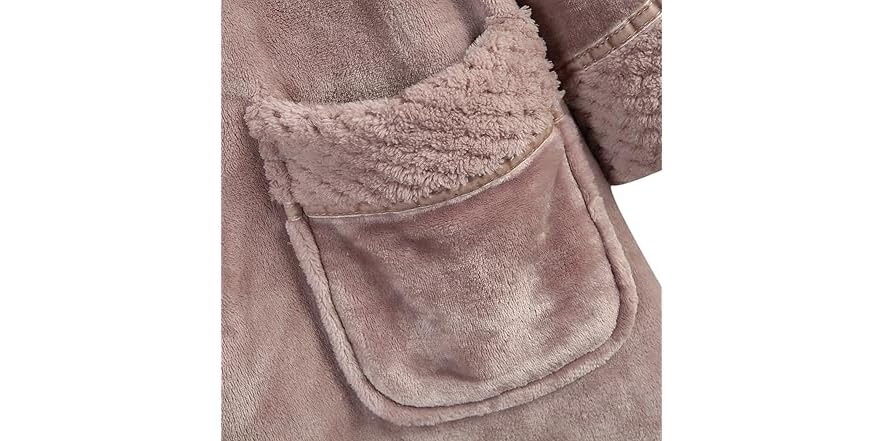 Richie House Fleece Robe, Medium