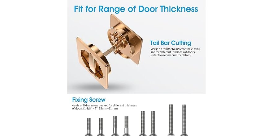 AST AST Square Pocket Door Lock with Edge P